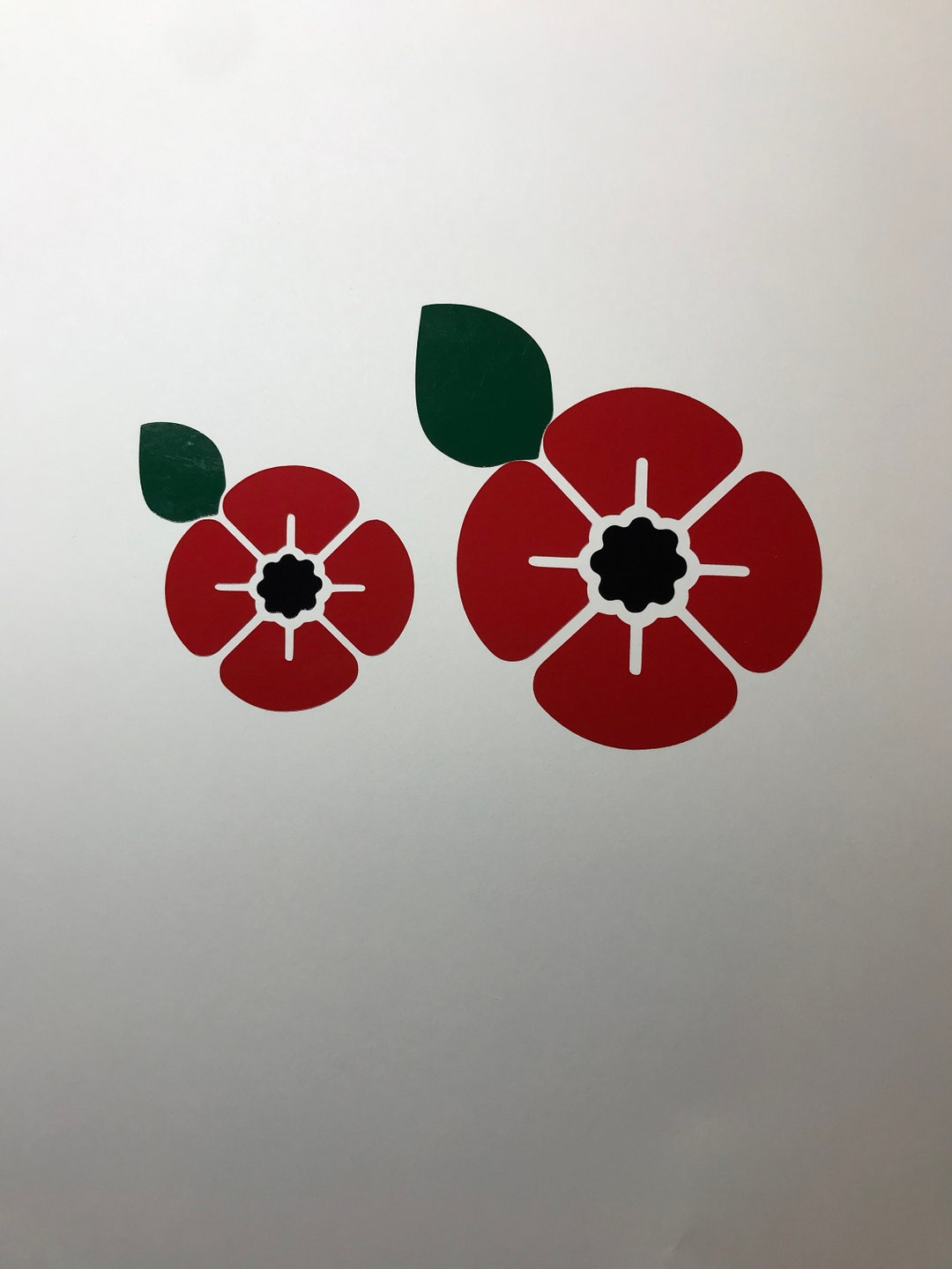 WW1 Remembrance Poppy Decal - Etsy
