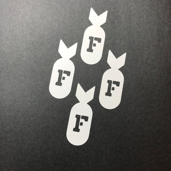 F Bomb Decal - Etsy