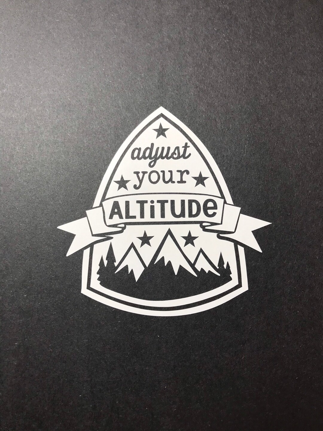 Adjust Your Altitude Decal - Etsy