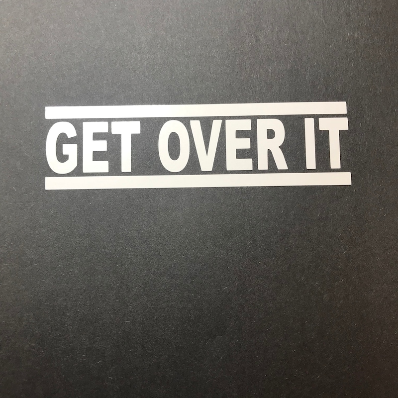 Get Over Bumper - Etsy