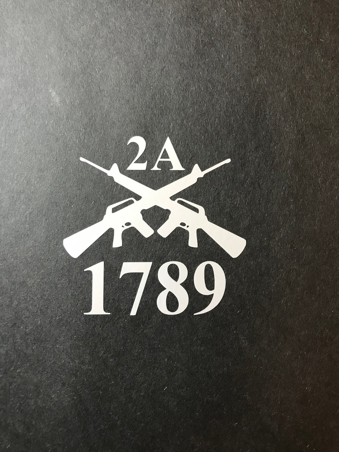 2nd Amendment Decal - Etsy