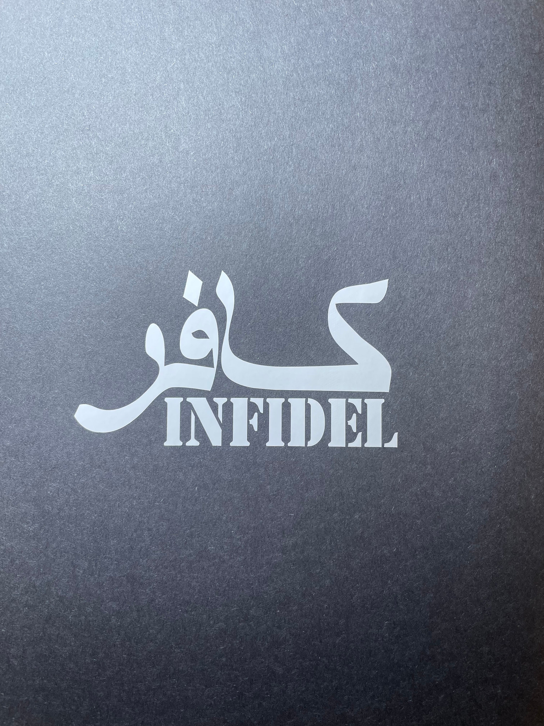Infidel In Arabic Script