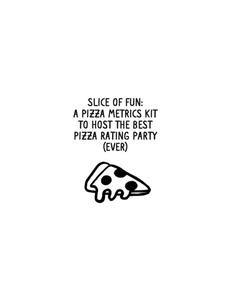 Slice of Fun: A Printable Pizza Party Kit - Etsy