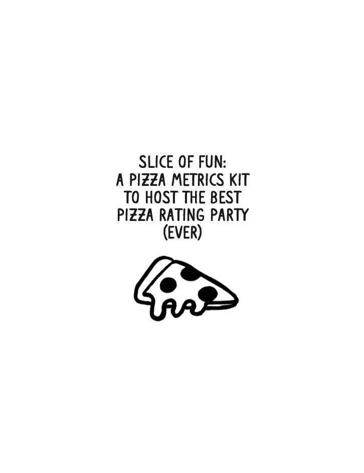 Slice of Fun: A Printable Pizza Party Kit - Etsy