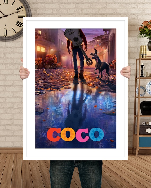 Coco Animated Movie Poster 2017 Movie Art Print 24x36 | Etsy