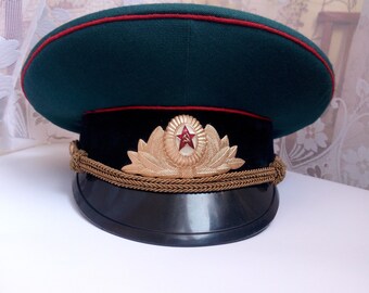 Vintage Military Soviet Cap - Etsy