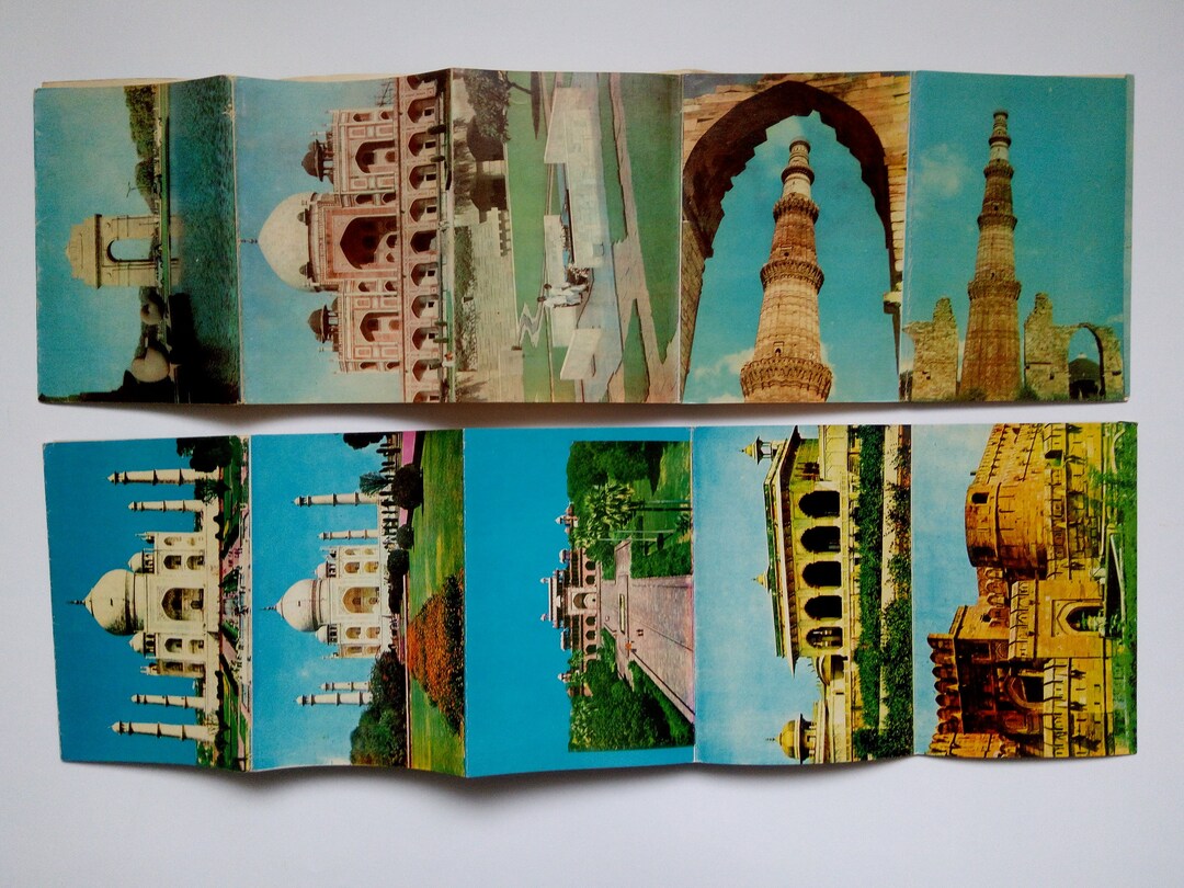 Vintage Postcards From India Depicting Various Sights - Etsy