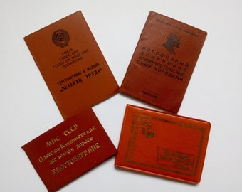 Communist Party Card - Etsy