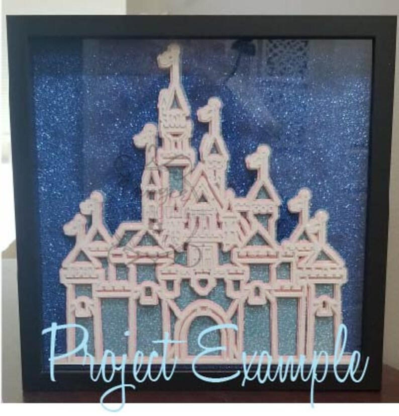 3d Castle SVG - Etsy