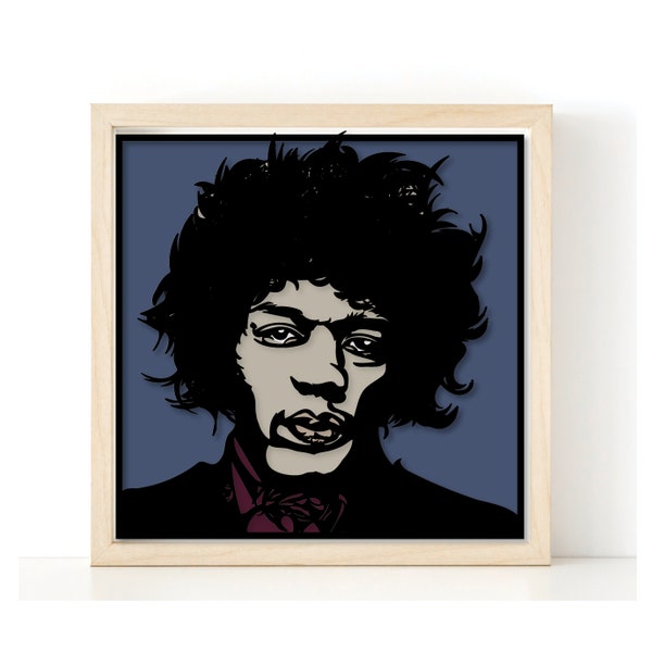 Jimi Hendrix Svg - Etsy