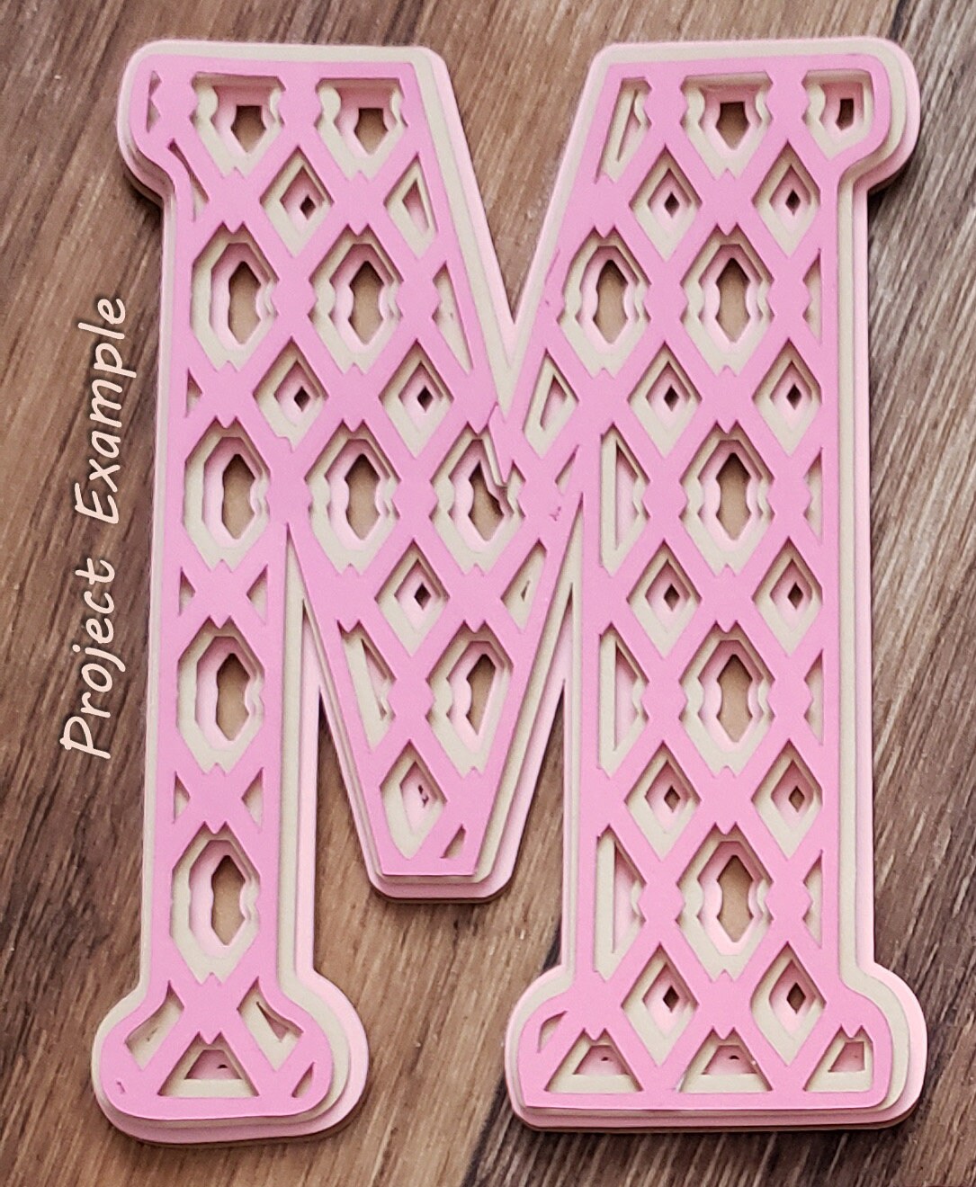 3d Alphabet M SVG - Etsy