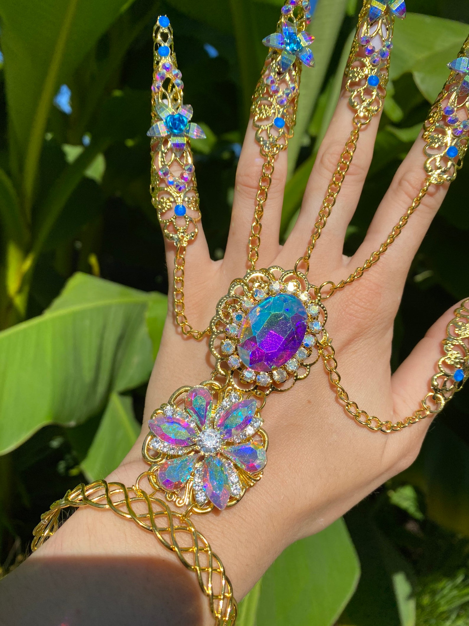 Taylor Jewelry Bracelet-finger Claw-finger Armour Claw-finger - Etsy