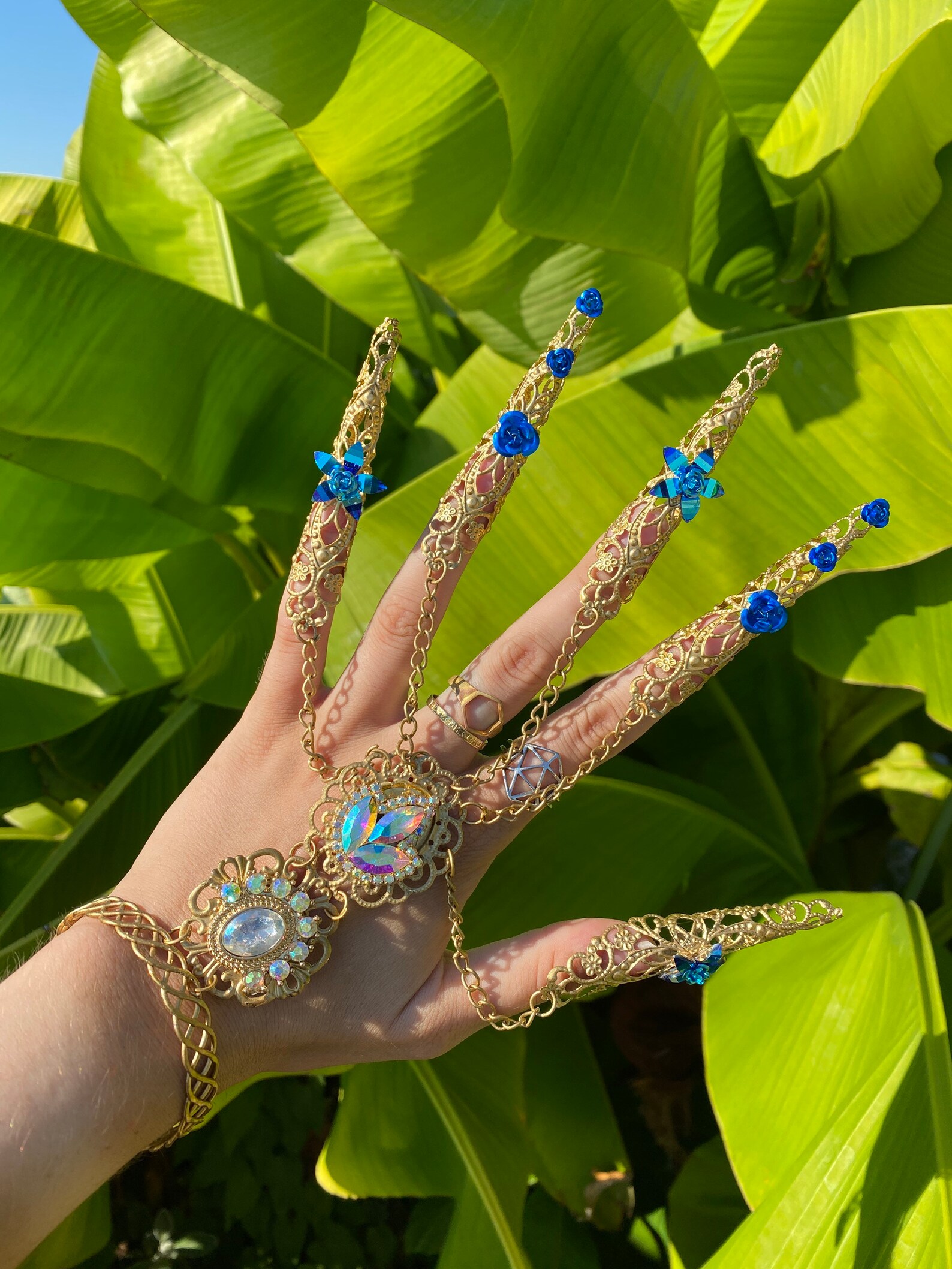 Eden Finger Jewelry: Finger Claw- Finger Armour Claw -finger Armour ...
