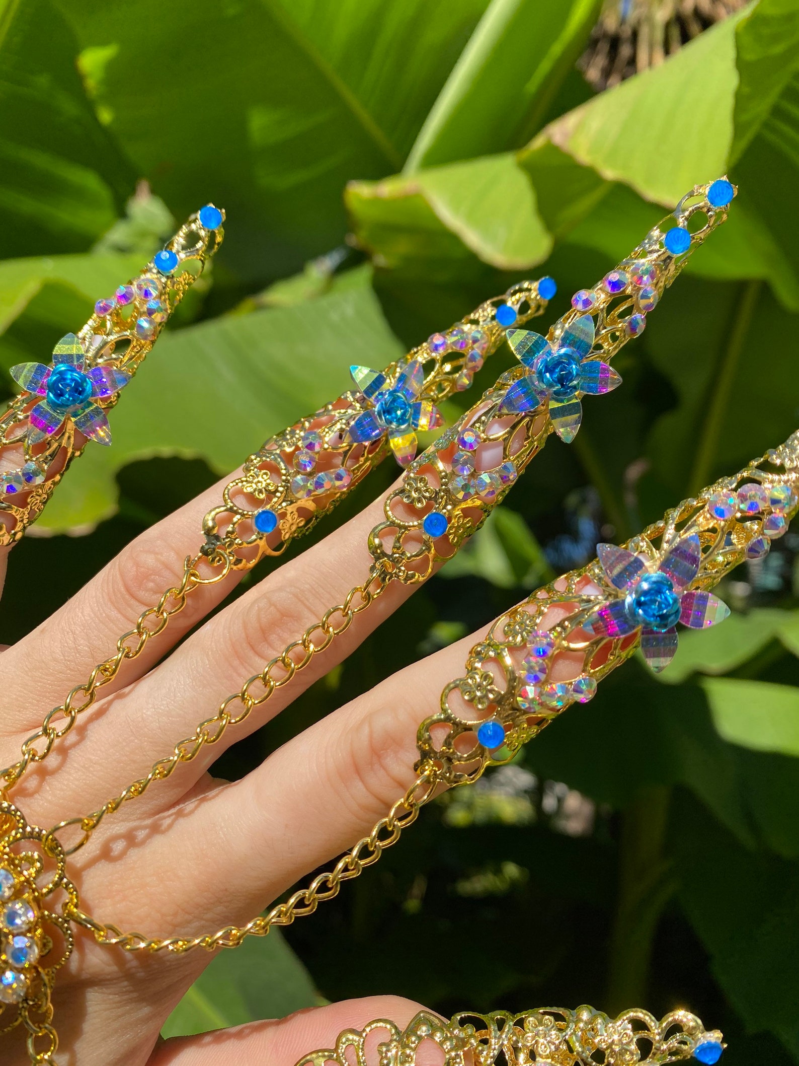 Taylor Jewelry Bracelet-finger Claw-finger Armour Claw-finger - Etsy