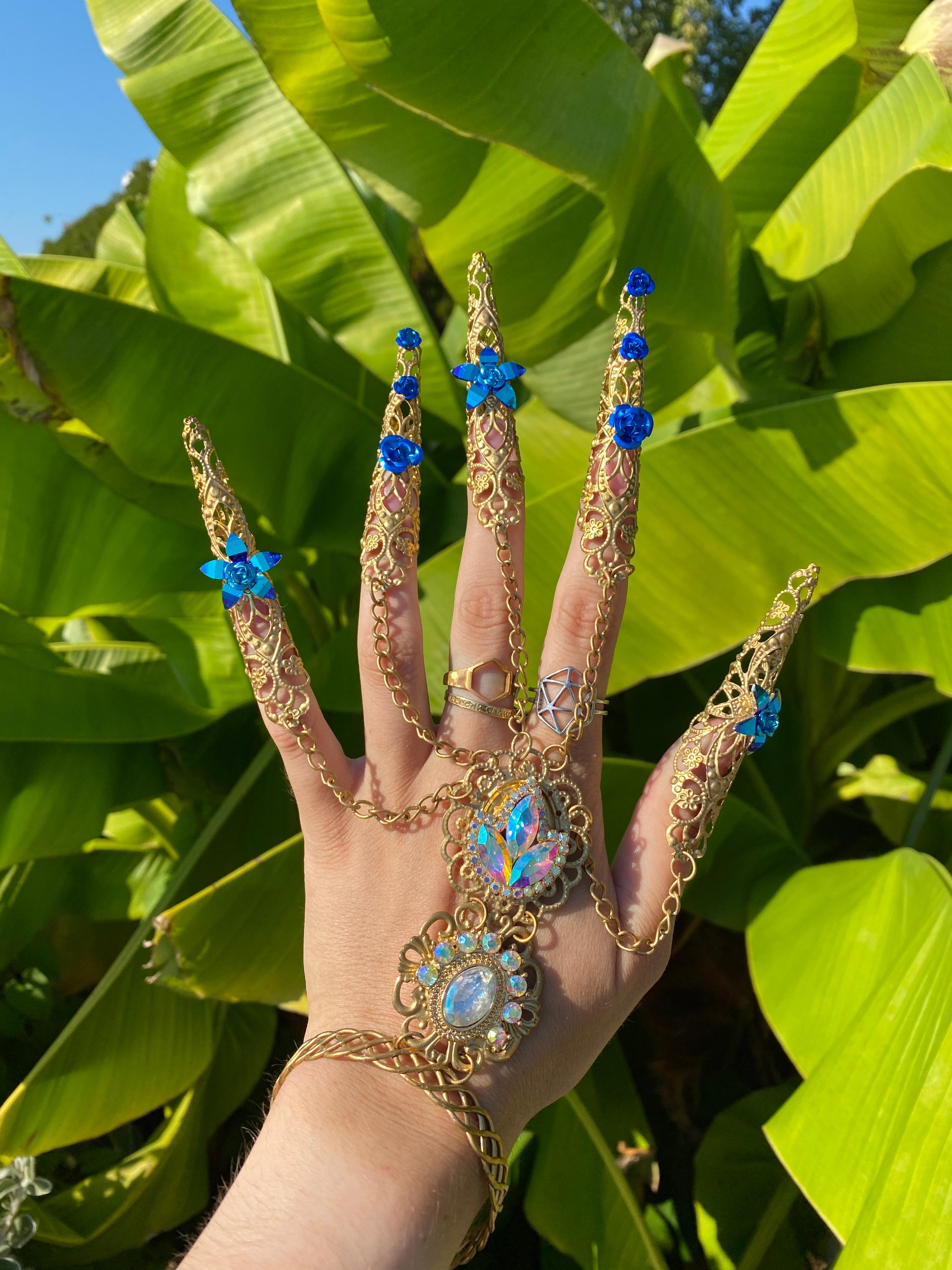 Eden Finger Jewelry: Finger Claw- Finger Armour Claw -finger Armour ...