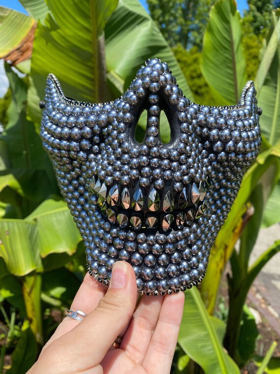 Metal Skull Mask Art