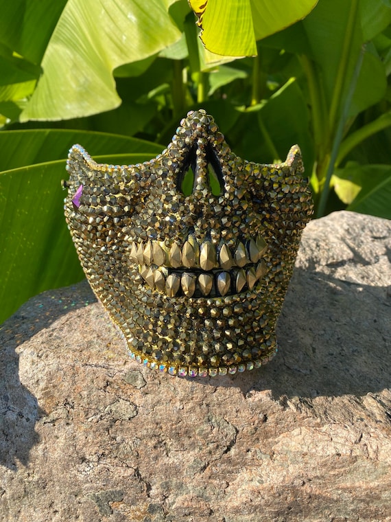 Metal Skull Mask Art