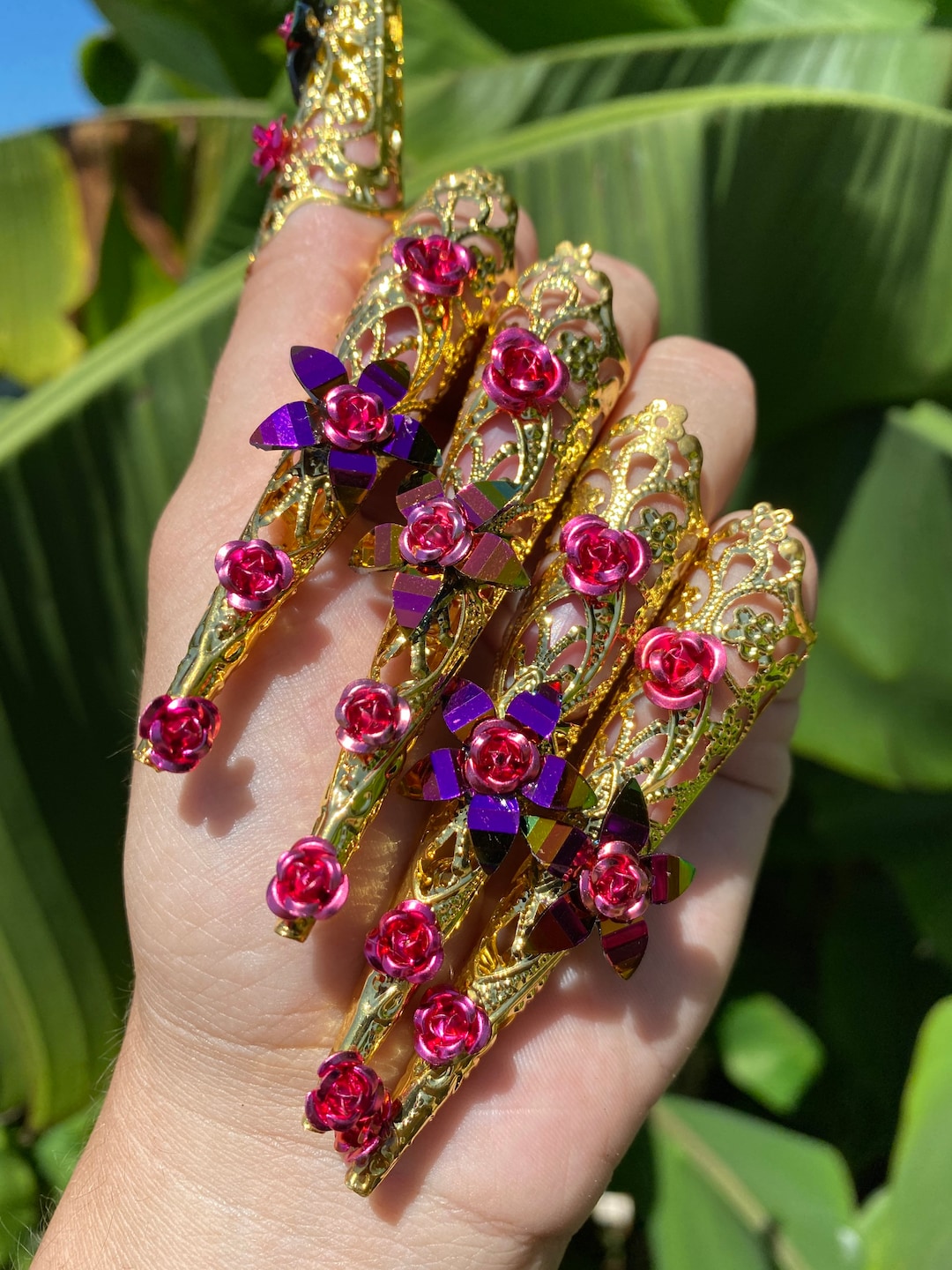Pink Helen Finger Jewelry: Finger Claw- Finger Armour Claw -finger ...