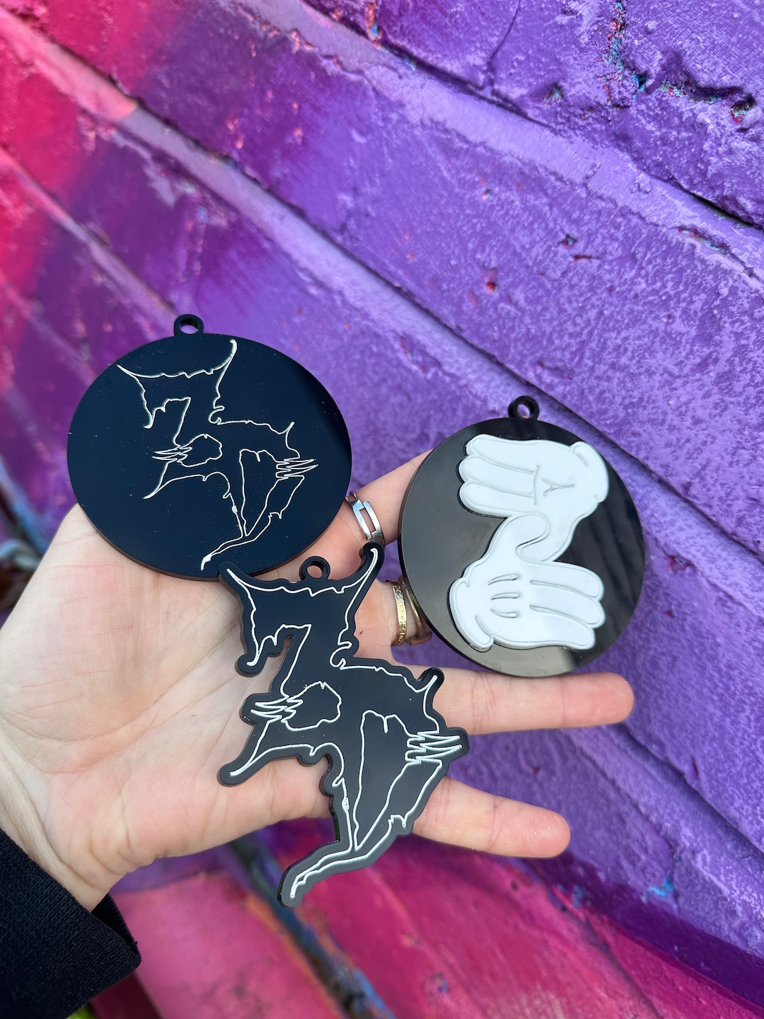 Zeds Dead Suncatcher: Rave, Edm, Christmas Ornament - Etsy