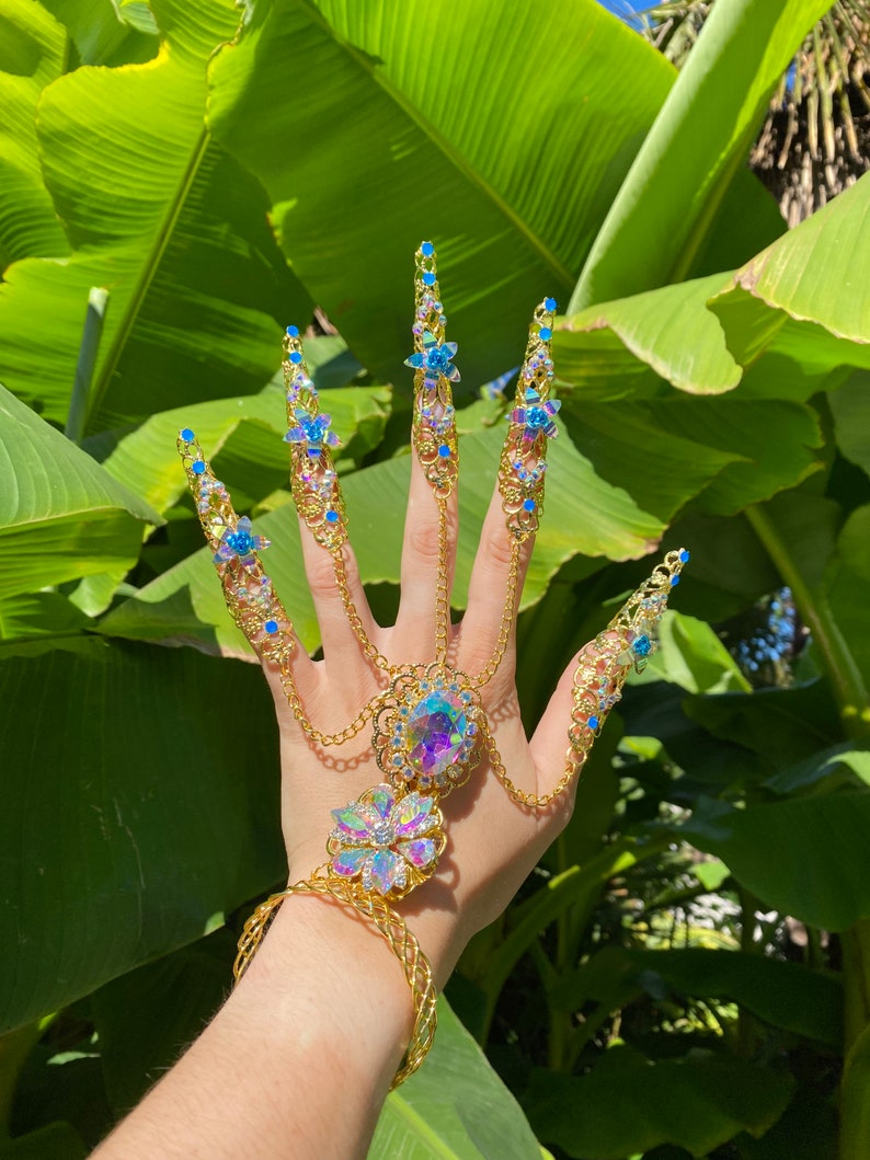 Taylor Jewelry Bracelet-finger Claw-finger Armour Claw-finger - Etsy