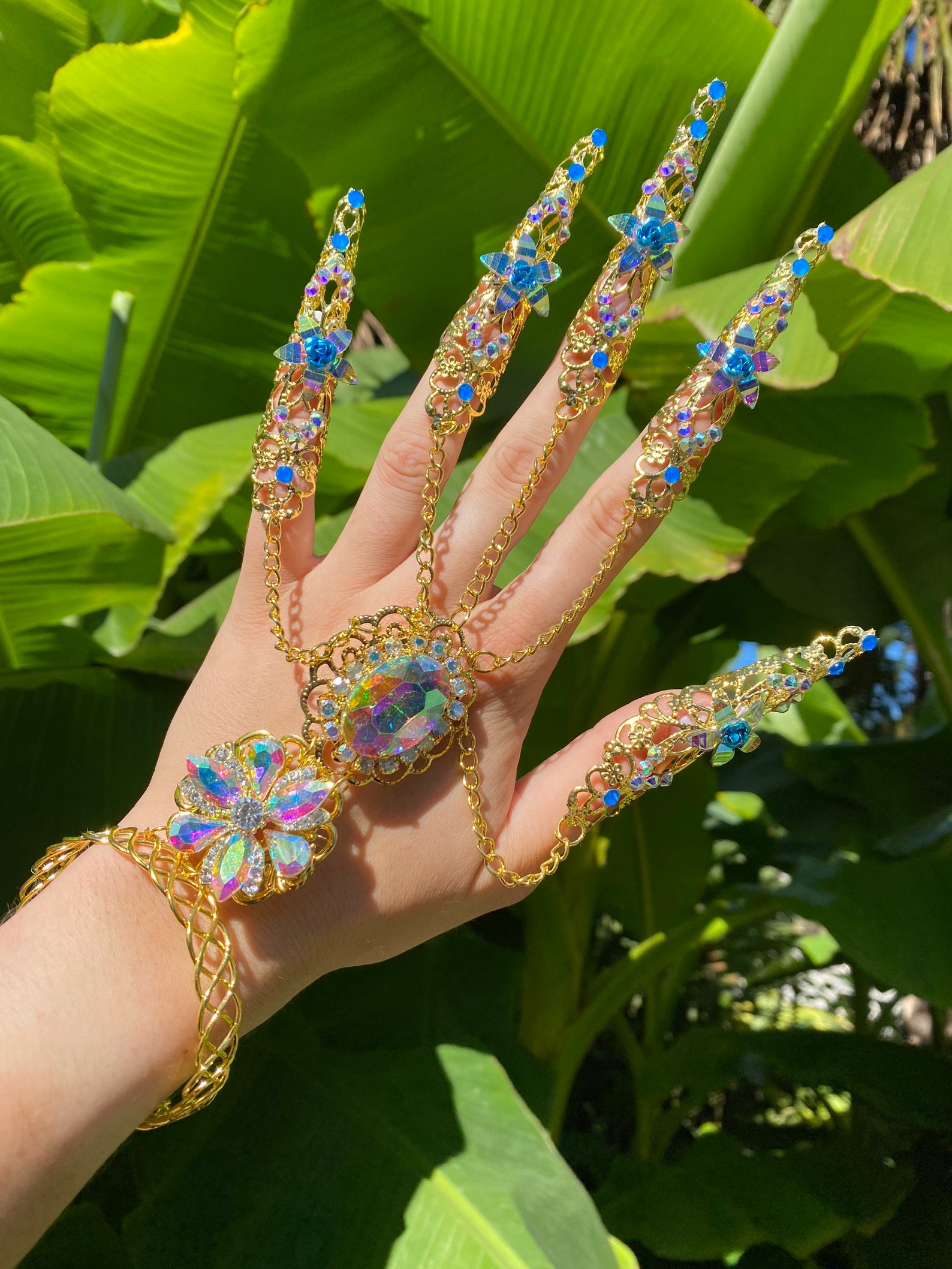 Taylor Jewelry Bracelet-finger Claw-finger Armour Claw-finger - Etsy