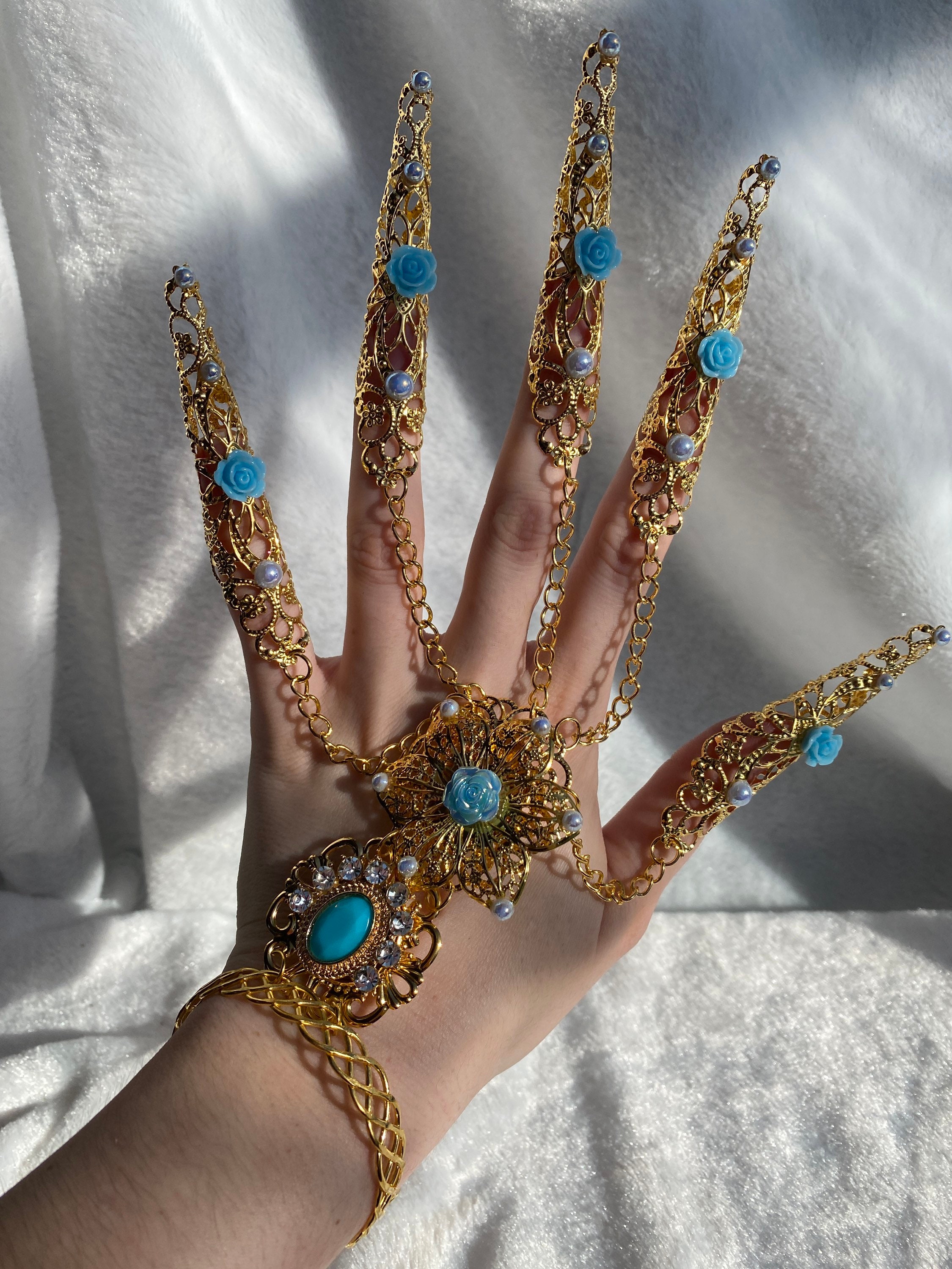 Lilibeth Finger Jewelry: Finger Claw Finger Armour Claw | Etsy