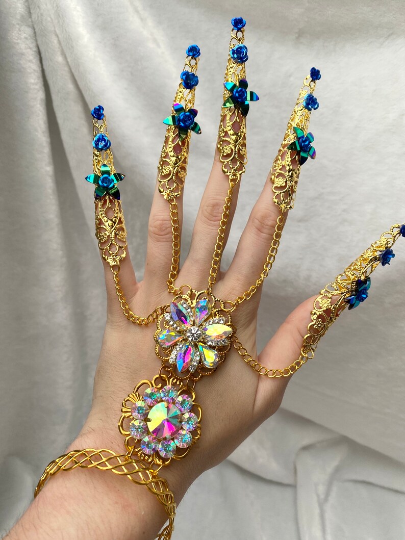 Stephania Finger Jewelry: Finger Claw finger Armour metal - Etsy