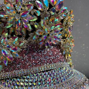 Pink Ultimate Captain Hat: Festival Hat, Military Hat, Rave, Edc, Cap ...