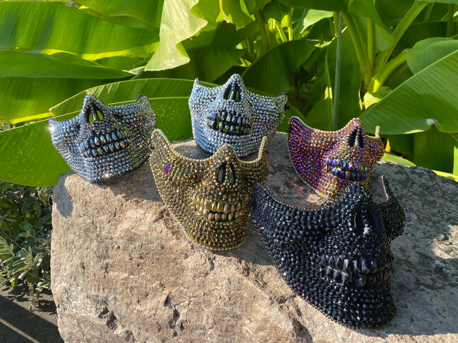 Silver Skull Mask With Tears : Face Mask Skull Mask Tear - Etsy Ireland