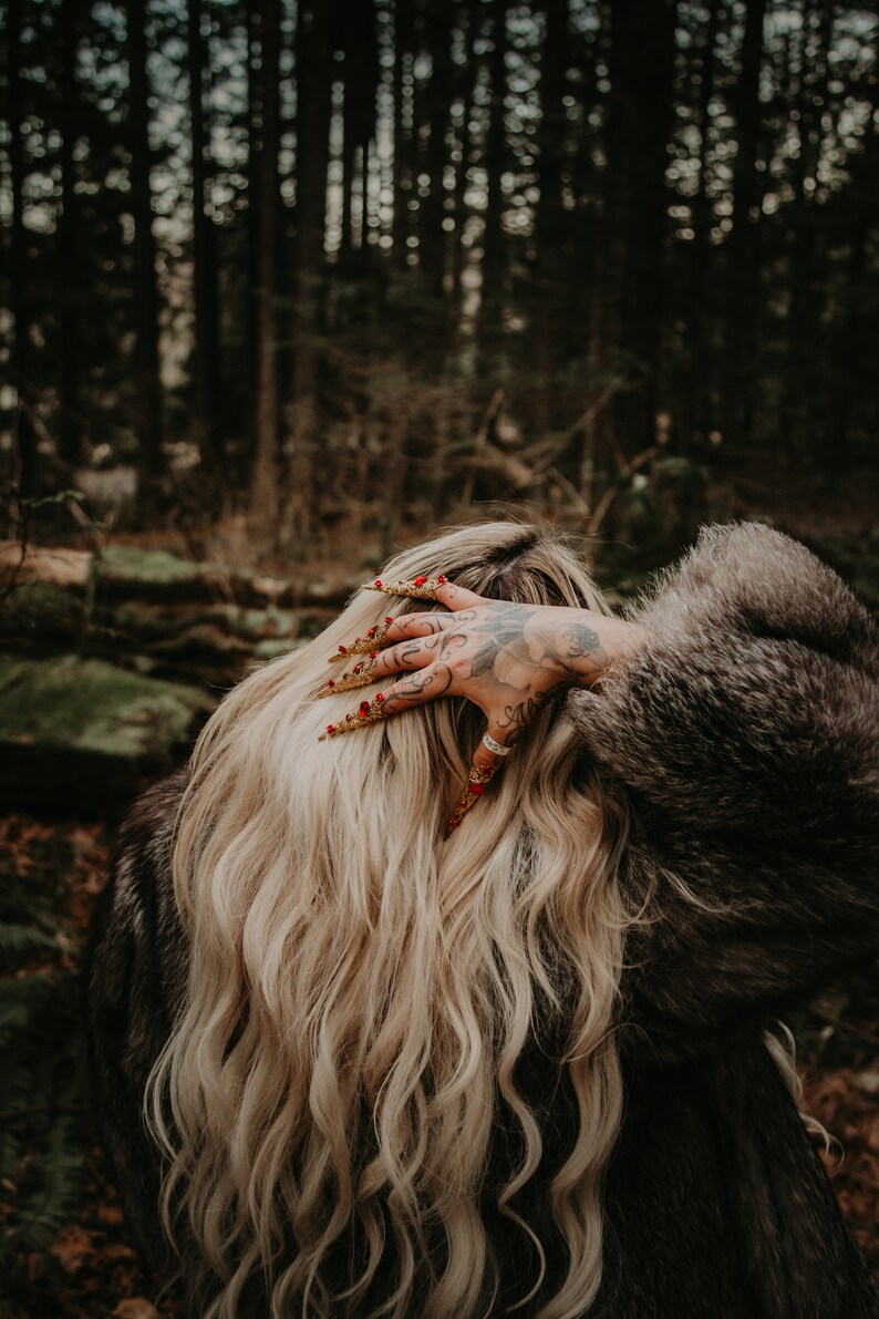 Heartbreaker Finger Jewelry: Finger Claw- Finger Armour Claw -finger ...