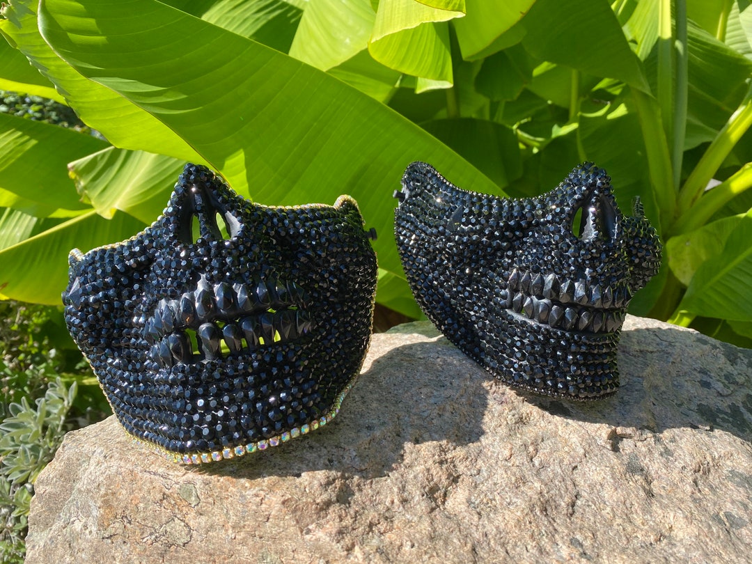 Black Skull Mask With Tears : Face Mask, Skull Mask, Tear Drops ...