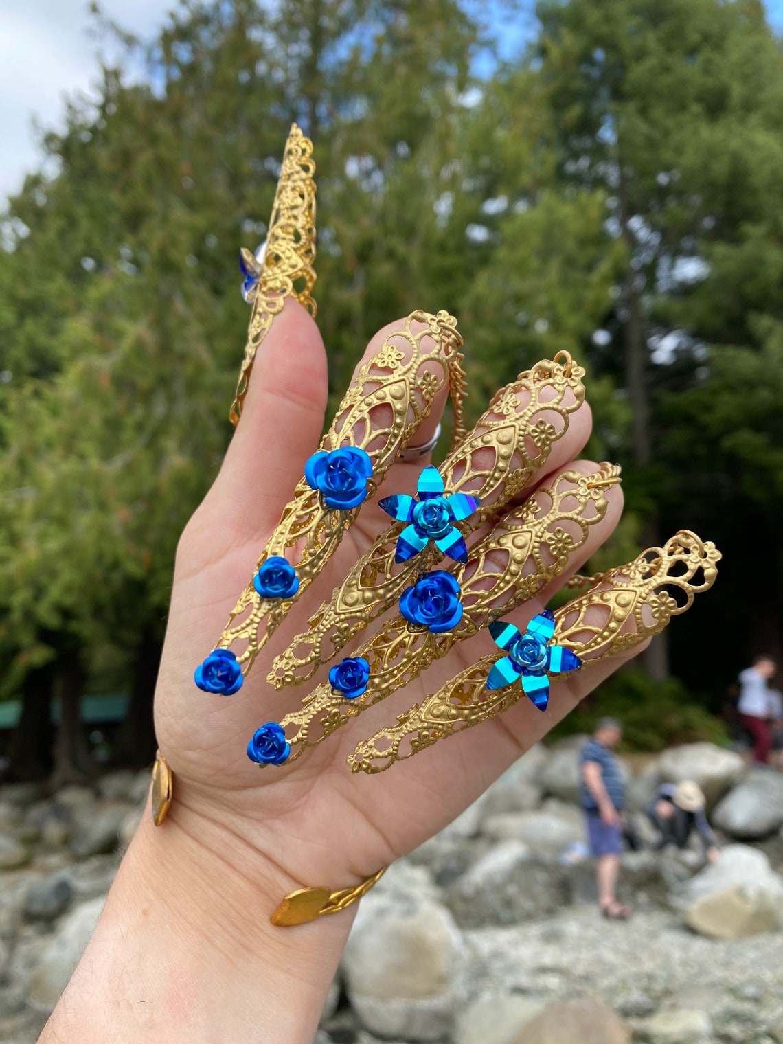 Eden Finger Jewelry: Finger Claw Finger Armour Claw finger - Etsy