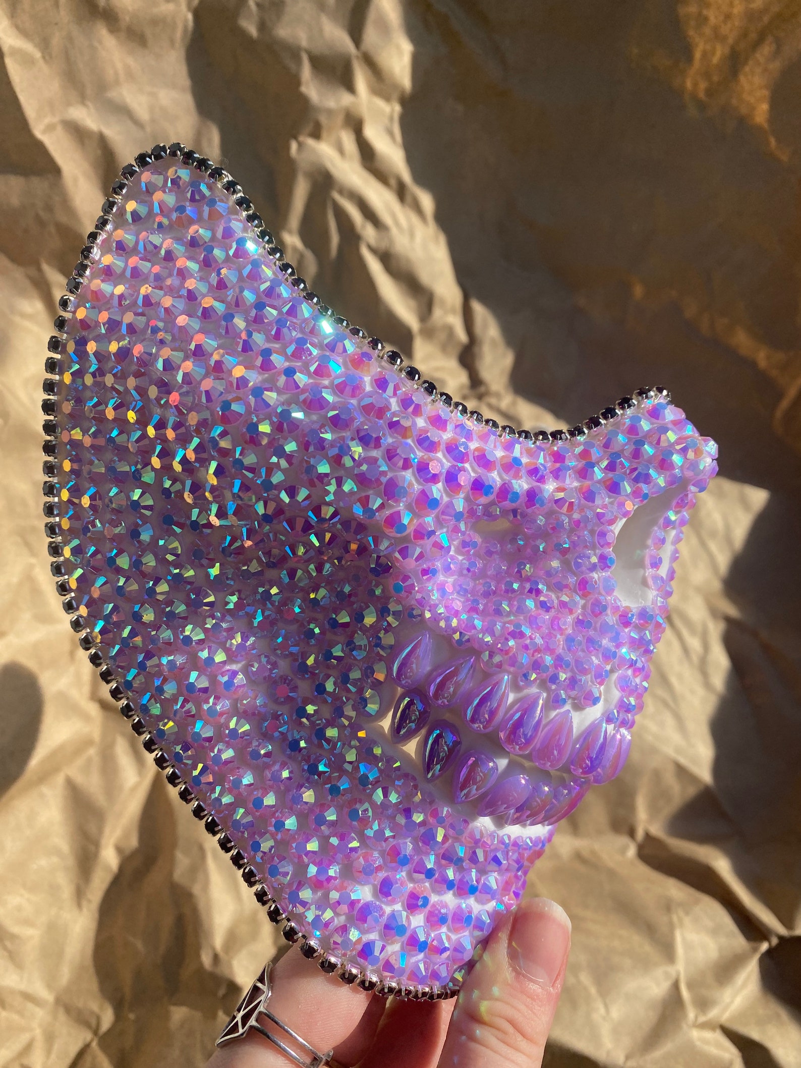 Purple Skull Mask: Face Mask Skull Mask Tear Drops - Etsy