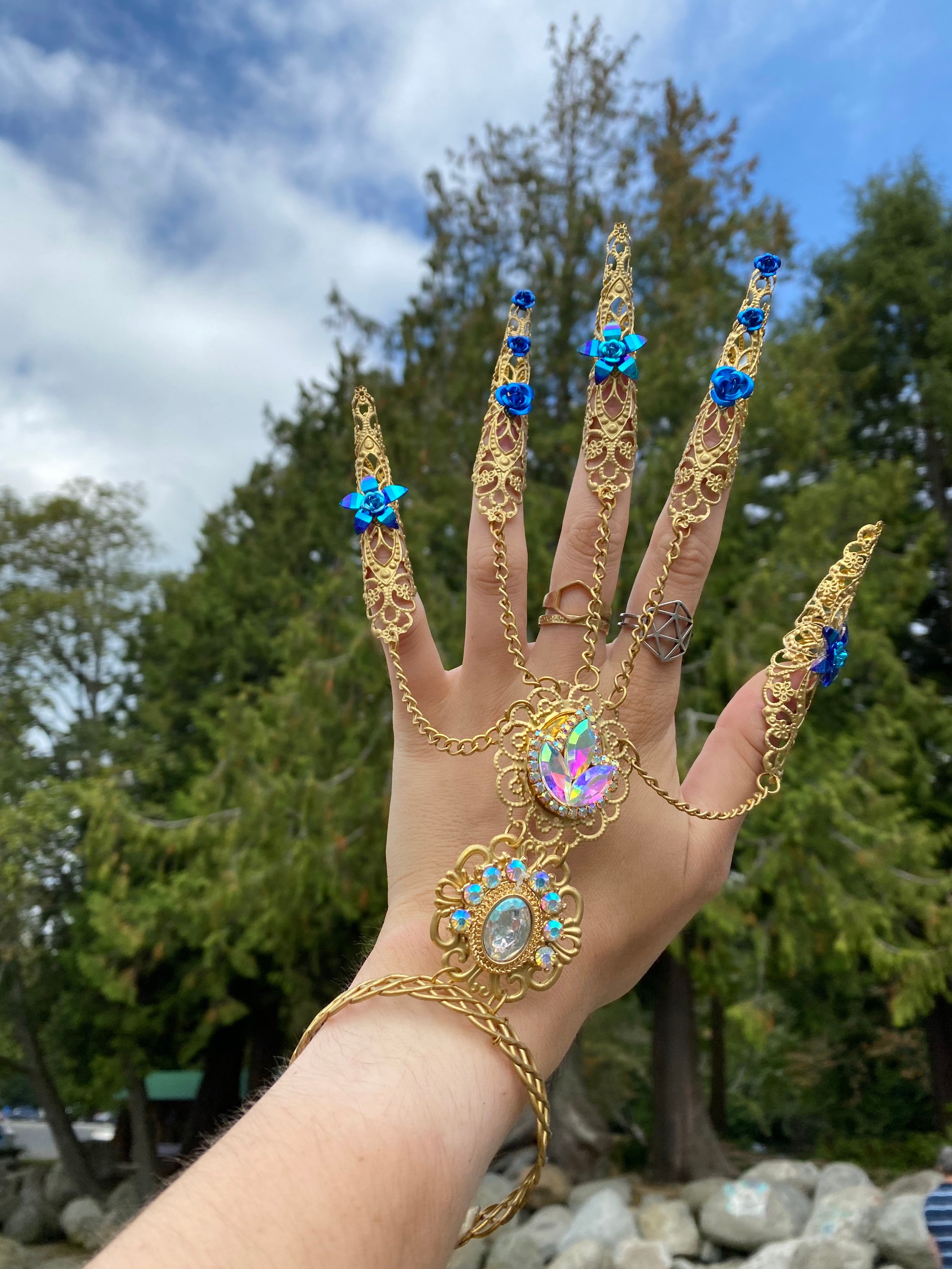 Eden Finger Jewelry: Finger Claw- Finger Armour Claw -finger Armour ...