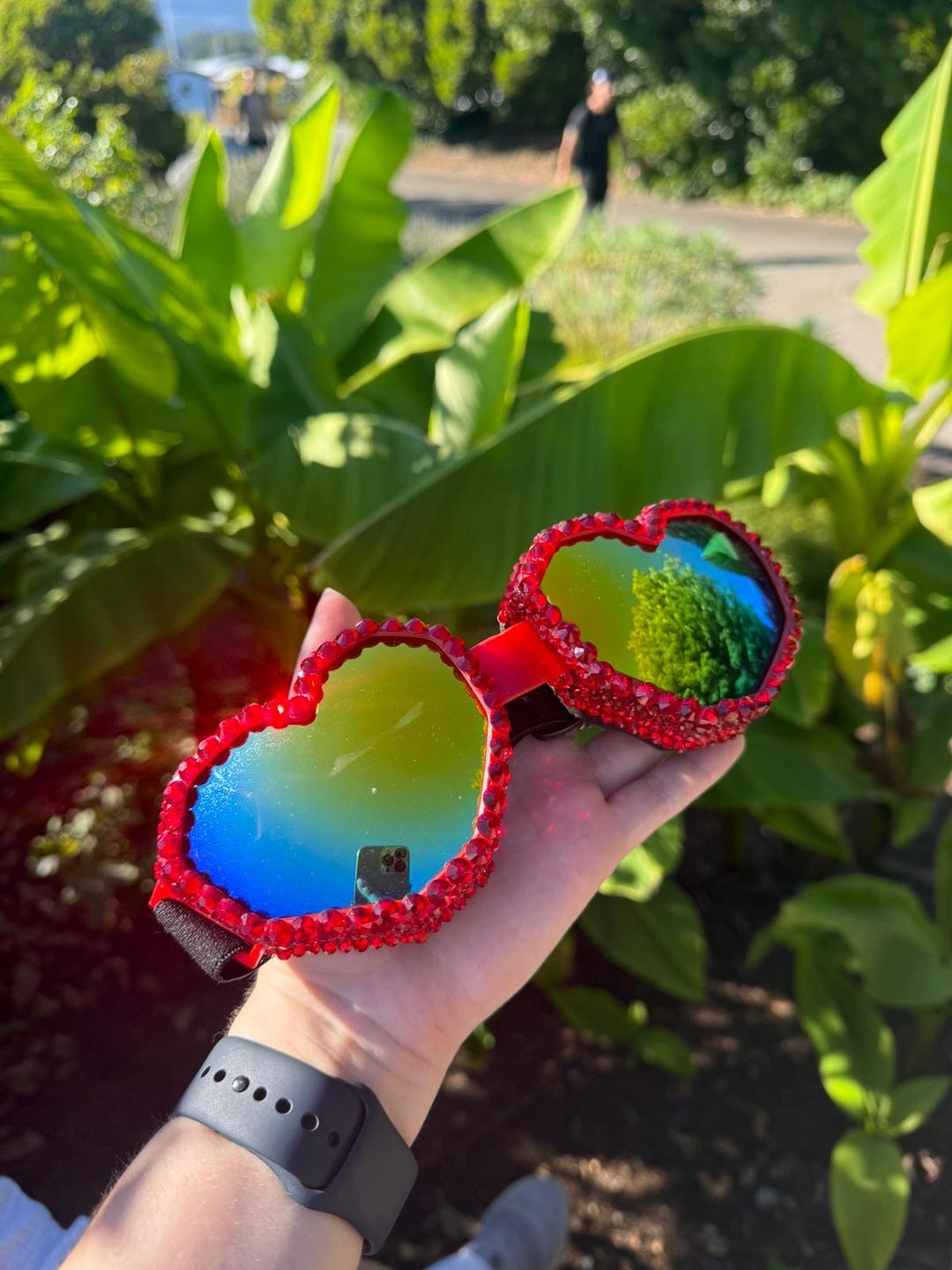 Blood Red Heart Shaped Goggles: Goggles- Sunglasses -accessories ...