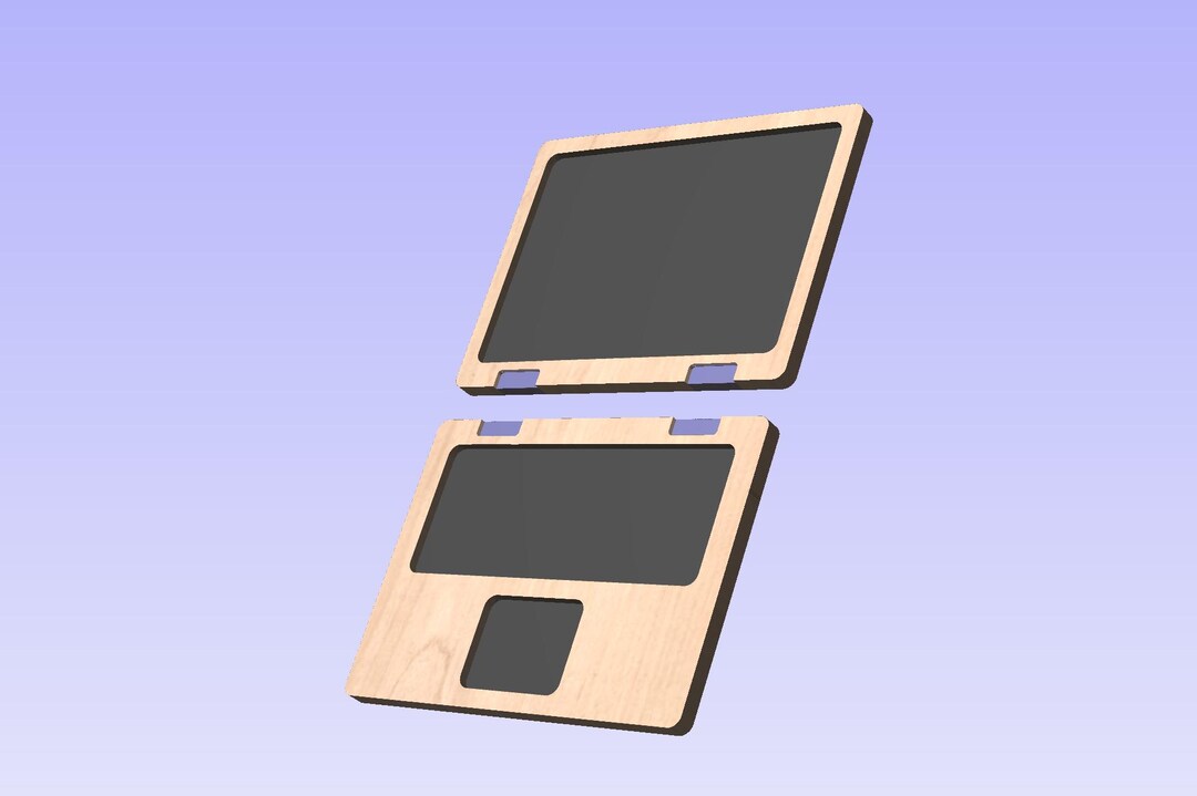 Kids Chalk Board Laptop CNC Project - Etsy