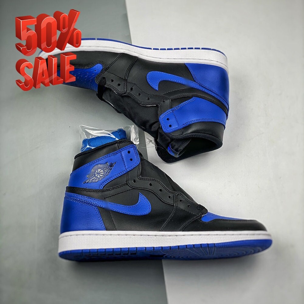 AJ1 Royal Christmas & New Year Handmade Shoes Present for - Etsy