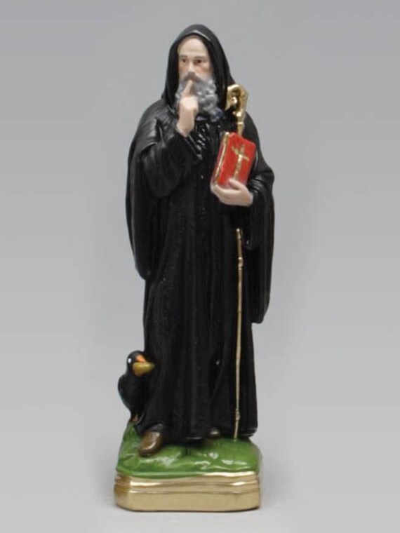 Saint Benedict 30cm Statue - Etsy
