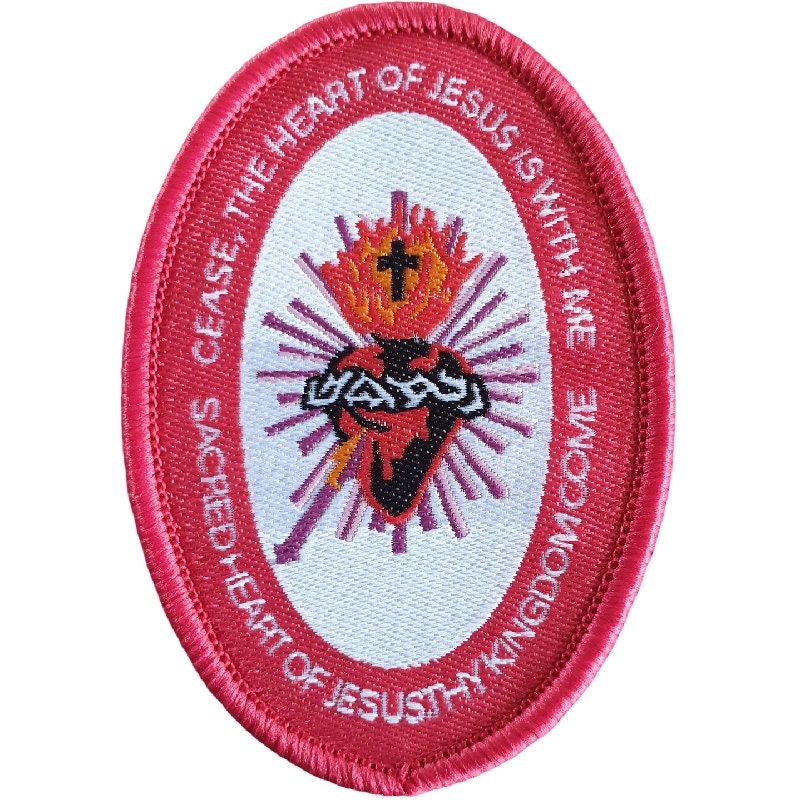 Sacred Heart Patch - Etsy