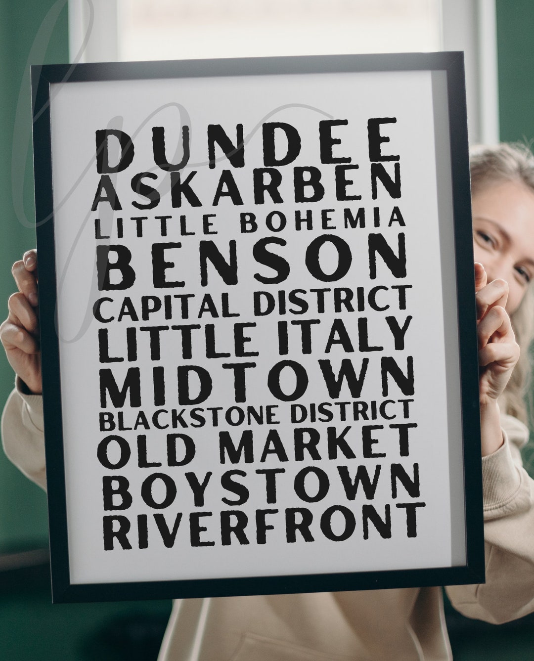 Omaha Cities, Air Bnb Sign, Omaha Decor - Etsy