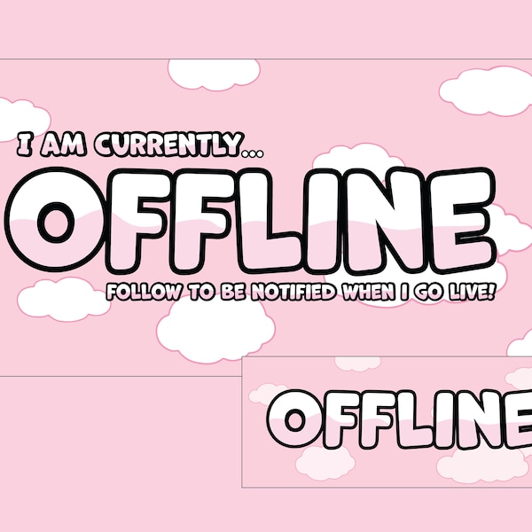 Kick Offline Banner - Etsy
