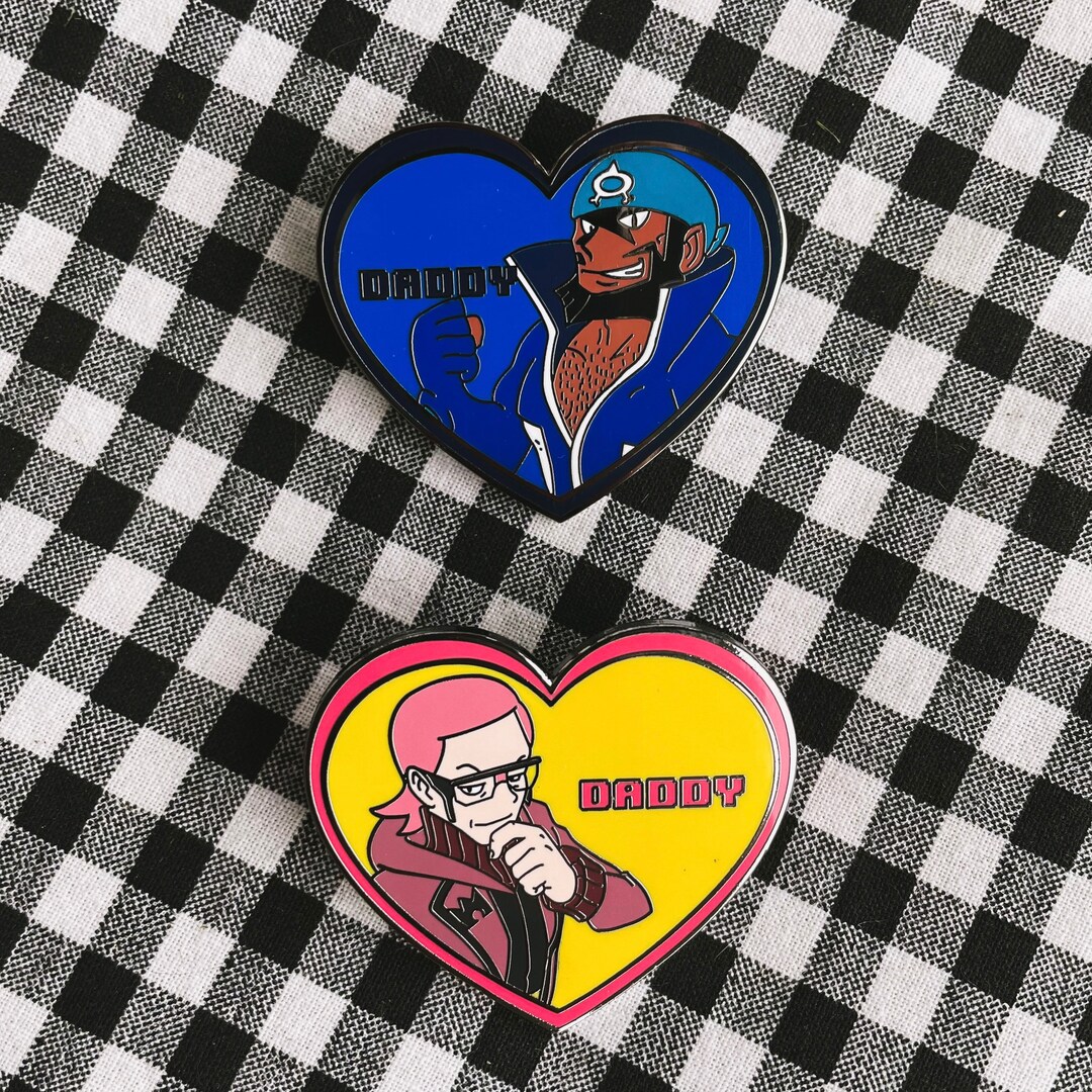 Hoenn Region Daddies Enamel Pin Set [archie and Maxie] - Etsy