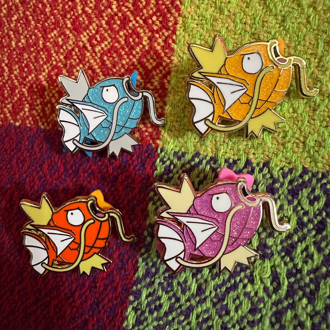 Pokémon Magikarp Enamel Pin - Etsy
