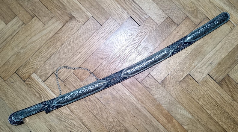 Handmade Caucasian Georgian Shashka (= Curved Sabre/dagger/sword ...