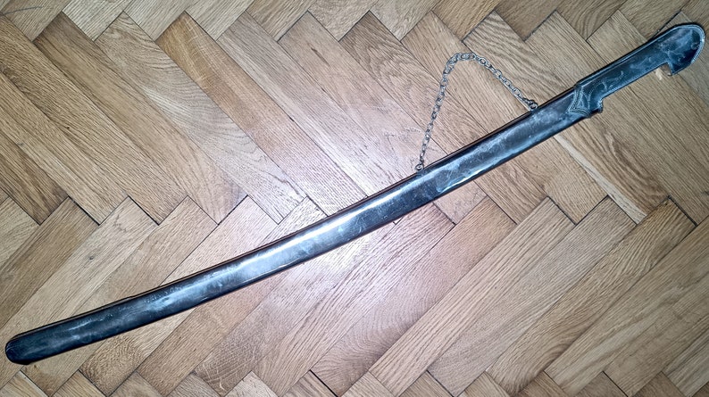 Handmade Caucasian Georgian Shashka (= Curved Sabre/dagger/sword ...