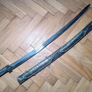 Handmade Caucasian Georgian Shashka (= Curved Sabre/dagger/sword ...