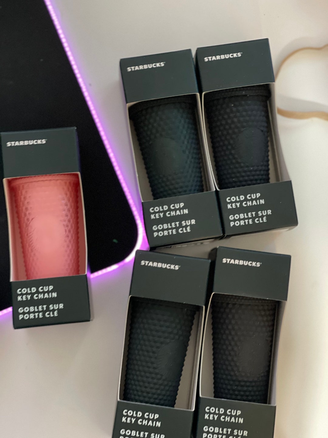 STARBUCKS Bling Keychain in Pink or Green - Etsy