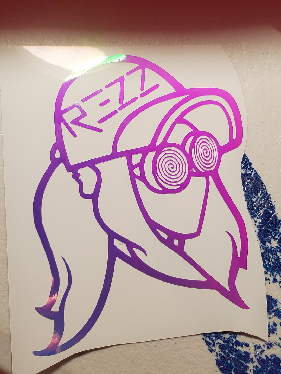 Rezz Vinyl Decal, Dubstep Sticker, Bumper Sticker, Car Window Sticker ...