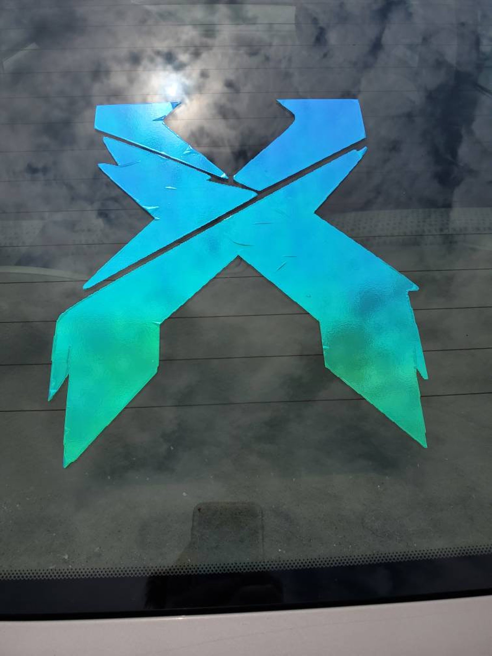 X EDM DJ Car Decal-vinyl Decal Sticker - Etsy