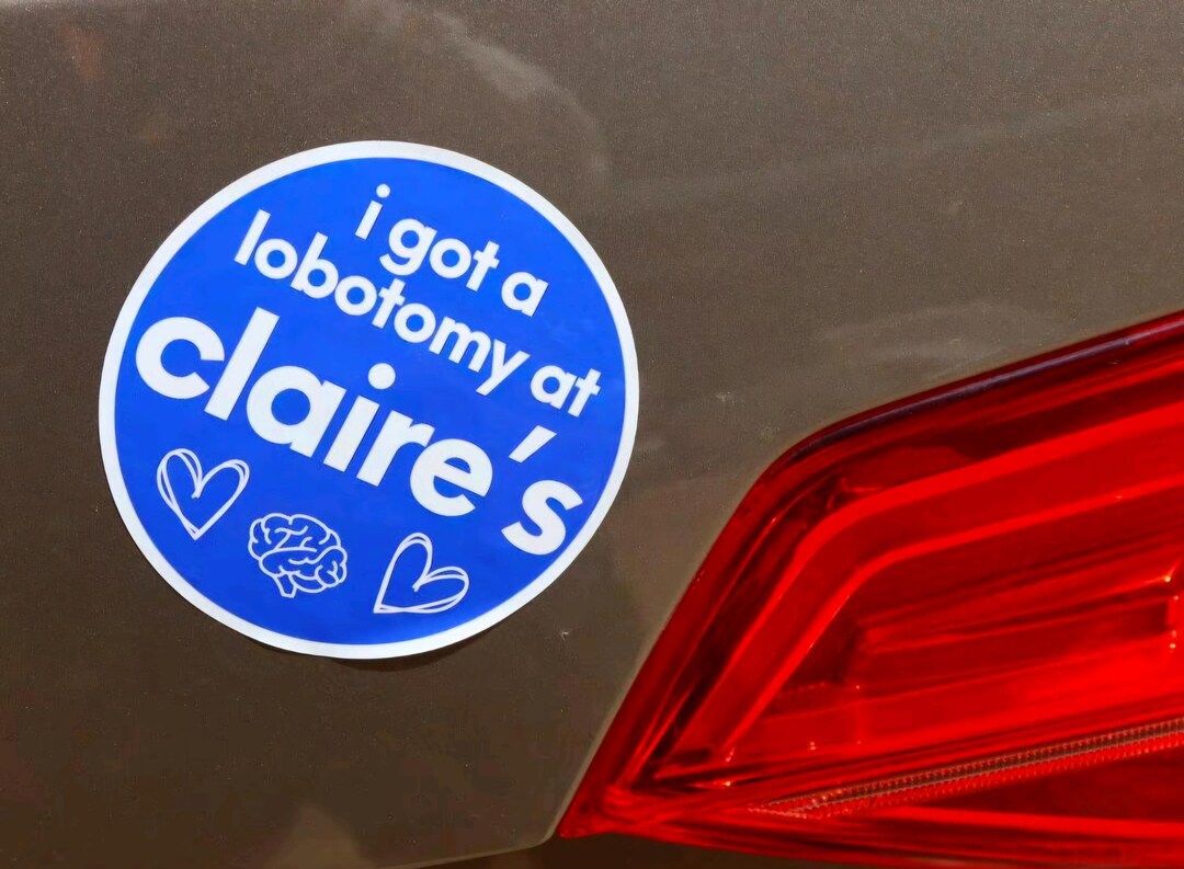 I Got a Lobotomy- Vinyl Decal-car Decal-car Sticker-window Sticker ...